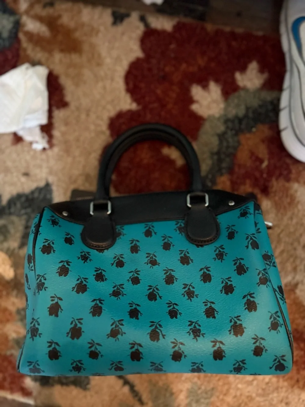 Coach | Bags | Coach Mini Bennett Satchel In The Badlands Floral Print ...